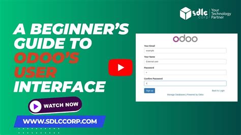 A Beginners Guide To Odoos User Interface Youtube