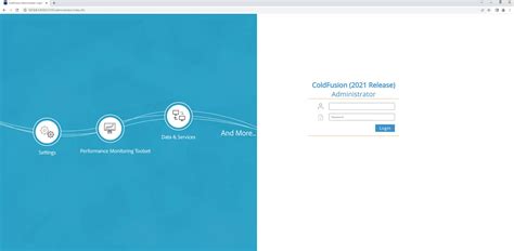 Accessing The Coldfusion Administrator Coldfusion Xbyte Cloud