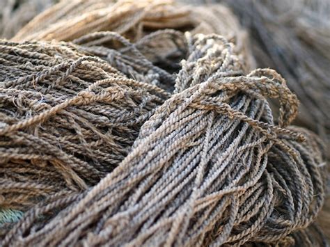 Premium Photo Close Up Of Tied Up Ropes