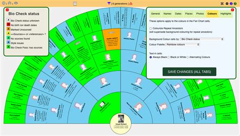 Fan Chart App Fan Chart App