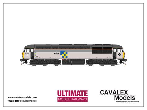 Cavalex Class 56 56001 Whatley Triple Grey Construction Romanian