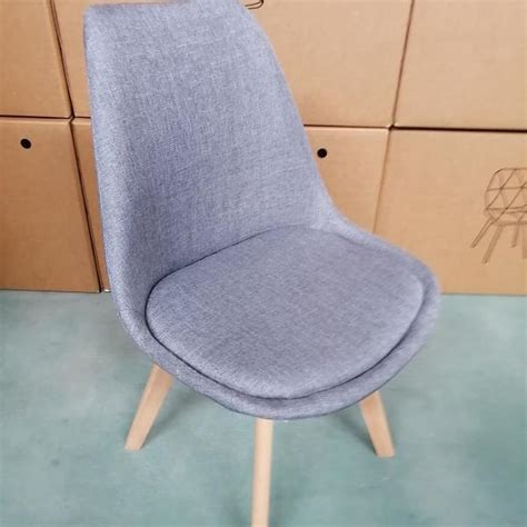 Pair Of Fabric Dining Chairs