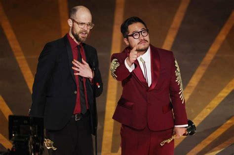 Oscars Daniel Kwan And Daniel Scheinert Win Best Director For Everything Everywhere All At Once