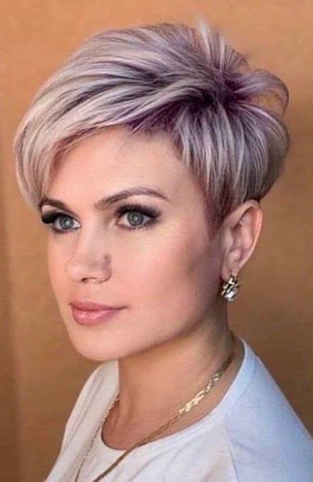 Pixie Bob Haircut Pixie Haircut For Thick Hair Short Hair Pixie Cuts Short Choppy Hair Short