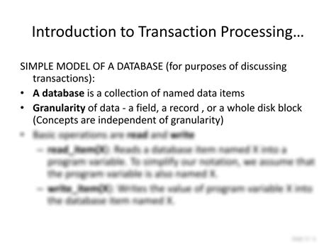 Solution Chapter 1 Transaction Processign Concepts Studypool