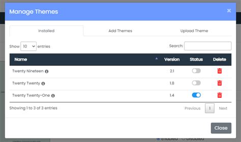 Wordpress Manager