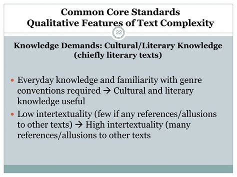 ppt the common core state standards text complexity powerpoint