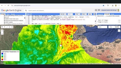 How To Map Lst In Ethiopia With Modis And Gee Abraham Taye Posted On