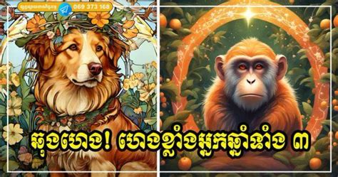 ឆុងហេង ហេងខ្លាំងអ្នកឆ្នាំទាំង ៣ ចាប់ពីពាក់កណ្ដាលខែនេះរហូតដល់ដាច់ខែ ដែលជាខែខ្មោច Tnaot