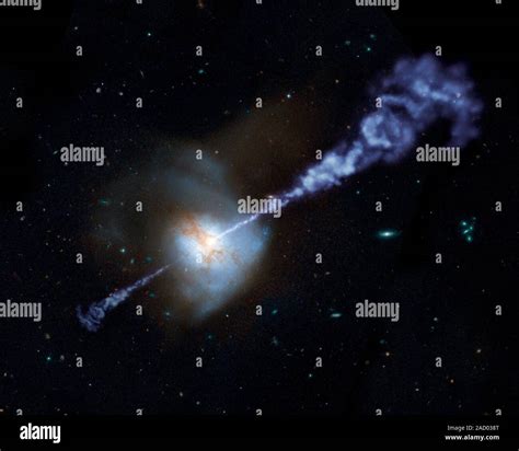 Arp 220 Galaxy Hubble Space Telescope HST Image Of The Arp 220