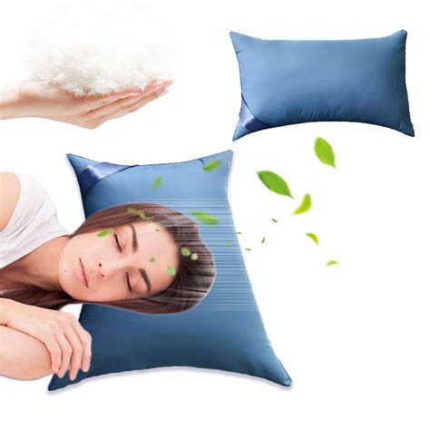 Leodye Feather Velvet Hotel Grade Pillow Core Soft And Supportive Down