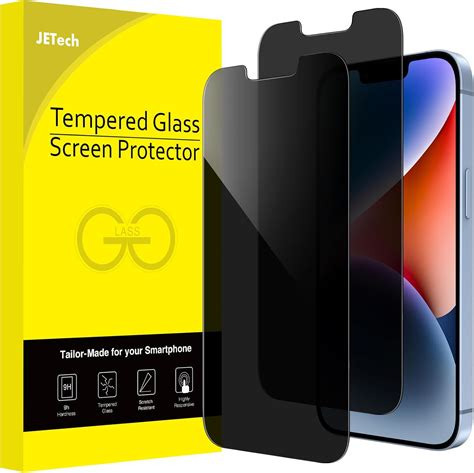 JETech Privacy Screen Protector For IPhone 16e 2025 IPhone 14 6 1 Inch