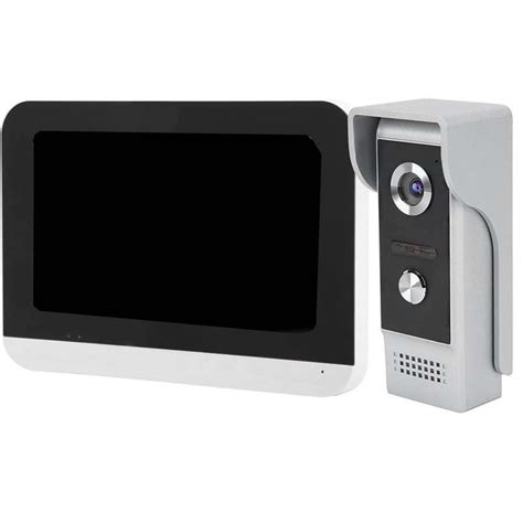 tuya smart wifi video intercom for villa kit with monitor and camera