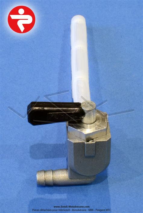 Robinet à essence avec réserve 10x100 Origine Paioli pour Mobylette