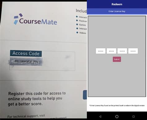 CourseMate By Cengage Provides A 14 Digit Code In The Book Which Is Already Hard To Reveal