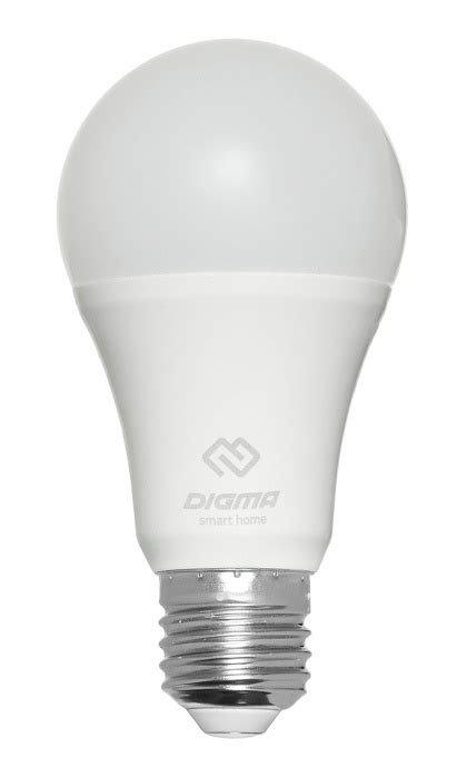 Купить Умная лампа Digma DiLight N1 E27 9Вт 800lm Wi-Fi (DLE27N1R) в ...