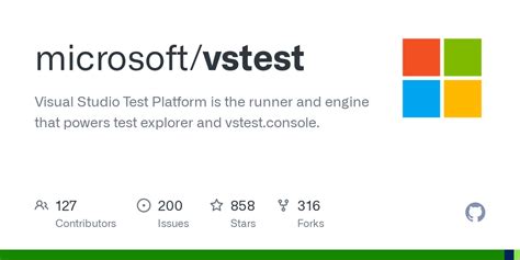 issues · microsoft vstest · github