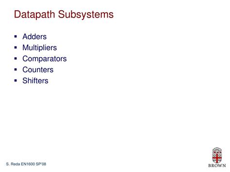 Ppt Design And Implementation Of Vlsi Systems En1600 Lecture 25