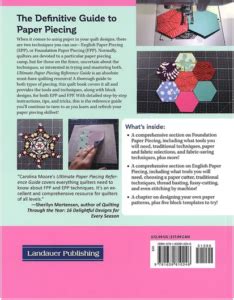 Ultimate Paper Piecing Reference Guide The Quilting Shed
