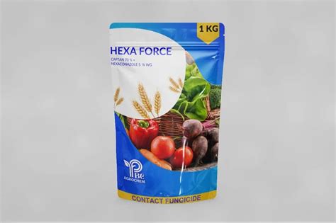 Powder Agricultural Fungicides Captan 70 Hexaconazole 5 Wp