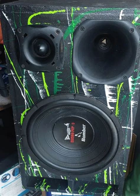 Caixa De Som Bomber Com Subwoofer 12 Polegadas Equipamentos E Acessórios De Som Recreio São