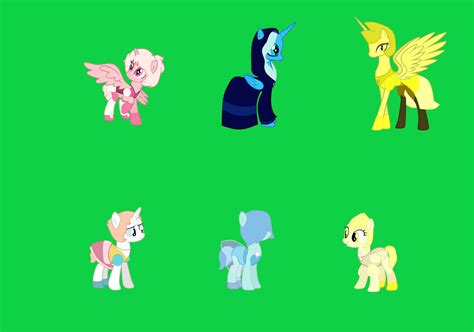 Steven Universe Diamonds And Their Pearls As Mlp By Taraneramaro On