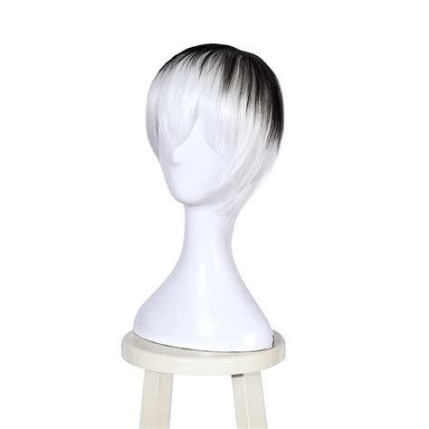 28cm Tokyo Ghoul Haise Sasaki Short Synthetic Cosplay Wigs Cosplay Shop