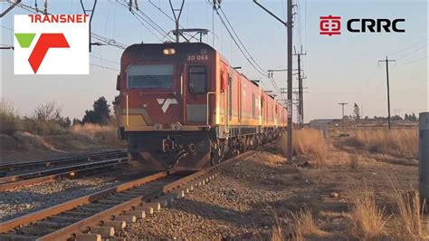 Transnet Class 20es Departs From Skansdam With A Load Of Manganese For