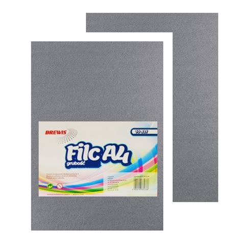Filc Dekoracyjny A4 1 Mm Szary 10 Sztuk Brewis Brewis Sklep Empikcom