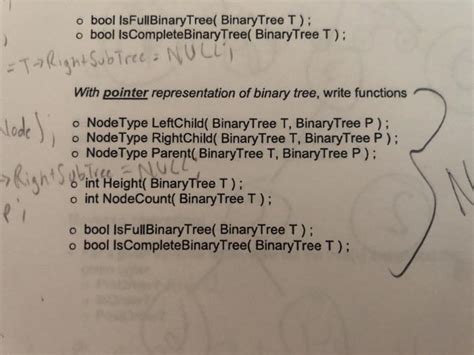 Solved O Bool Isfullbinary Tree Binary Tree T O Bool