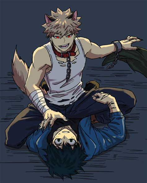 Bakugou Wolf By Nicoowl On Deviantart