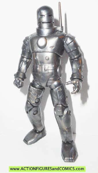 Marvel Universe Iron Man Mark I Silver Tin Infinite Legends Mark I 01