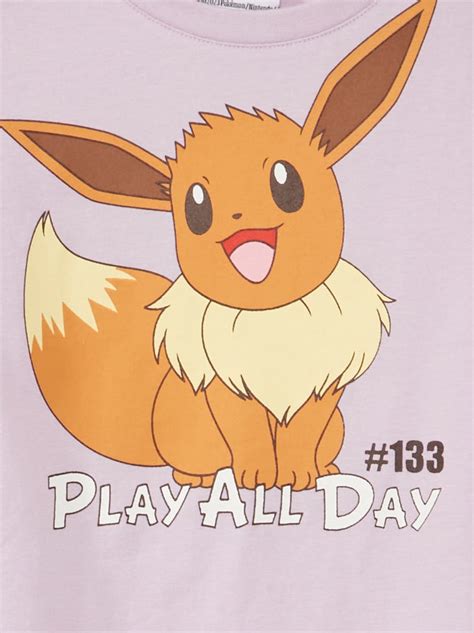 Pijama Pokémon 2 Peças Violeta Kiabi 1200€