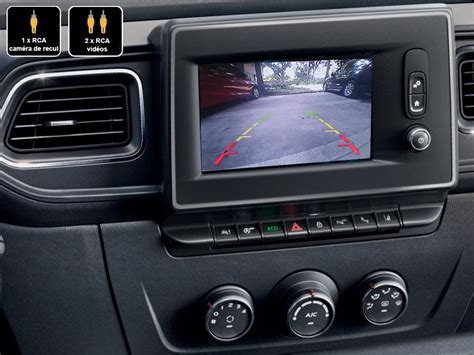 Interface Multimédia vidéo pour caméra compatible Renault Master