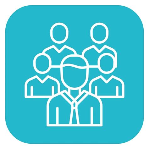 Premium Vector Management Team Vector Illustration