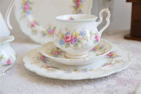 Royal Albert Set Colleen Set Tea Set By Royal Albert Bone Etsy