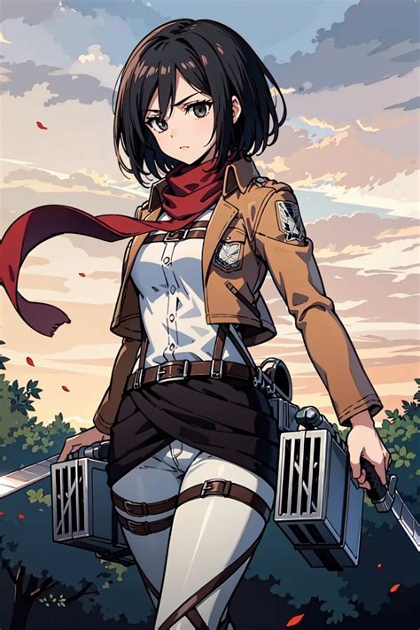Mikasa Ackerman Shingeki No Kyojin By Sampr22 On Deviantart