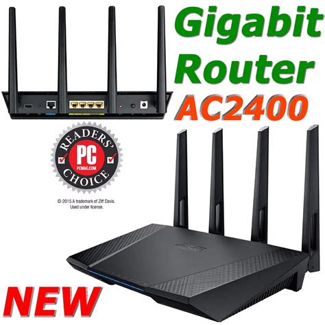 New Rt Ac87ur 80211ac 2400mbps Dual Band Gigabit Router Wireless Wifi