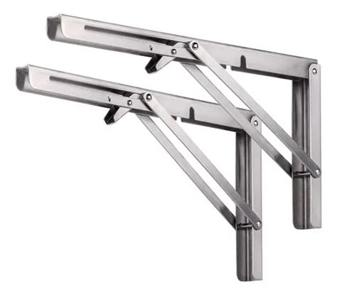 Suportes De Prateleira Dobráveis B4 Dobráveis Em Aço Inoxid Frete Grátis