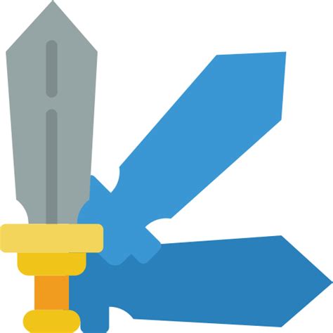 Sword Icon Basic Miscellany Flat