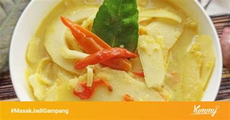 Resep Rebung Masak Santan Sederhana Rumahan Di Yummy App