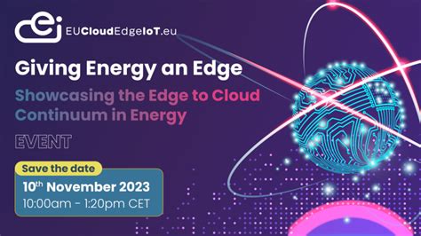 Nephele In Giving Energy An Edge Showcasing The Edge To Cloud Continuum In Energy Nephele