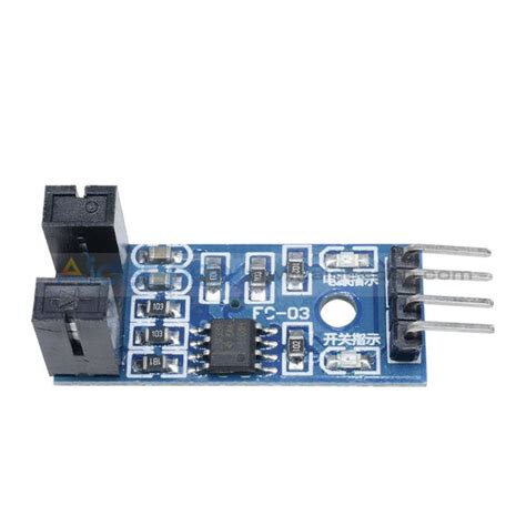 Slot Type Optocoupler Module 3 3v 5v Lm393 Comparator For Arduino Aideepen
