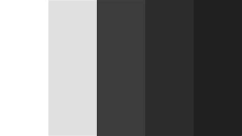 Pa Wb Color Palette Ffffff E1e1e1 3e3e3e 2b2b2b 202020 Hex