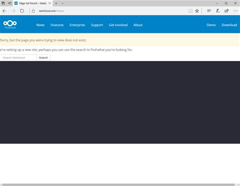 error page is broken · issue 532 · nextcloud · github