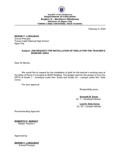 Rspc Letter Pdf