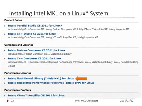 ppt introduction to parallel computing intel math kernel library