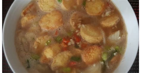 Resep Tofu Kuah Saus Tiram Pedas Oleh Myr Cookpad