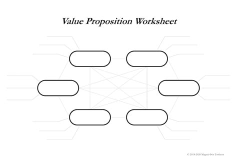 Value Proposition Worksheet Torfasonnet