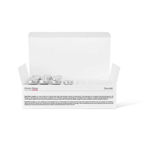 Global Meso Decolletè Mesotech Mesotherapy And Cosmetics